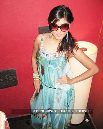 Barkha Kaul During Hemant And Nanditas Fashion Week Preview Of Their Latest Collection In Delhi