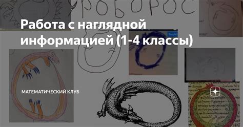 Работа с наглядной информацией 1 4 классы Математический клуб Дзен