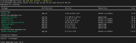 How To Install Docker On Rocky Linux Step By Step
