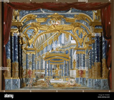 Palais De Cérès Stage Design For The Opera Proserpine By Jean Baptiste Lully 1758 Creator