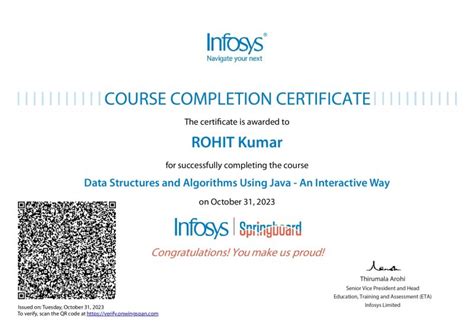 Rohit Kumar On Linkedin Today I Have Completed Data Structures And