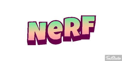 Nerf Brand Animated  Logo Designs