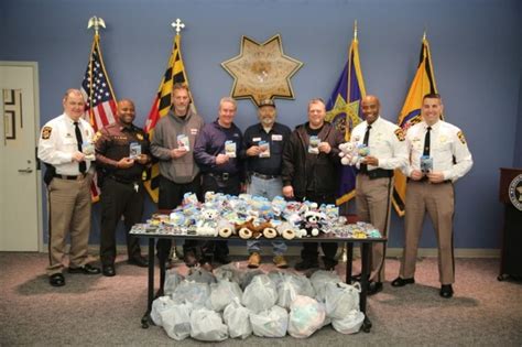 Charles County Sheriffs Office Receive Donations From Nine Local