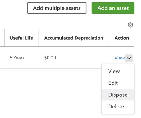 How To Use The Quickbooks Online Fixed Asset Manager