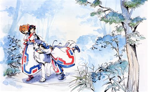 Safebooru 90s Ainu Clothes Bird Black Hair Boots Bow Fingerless
