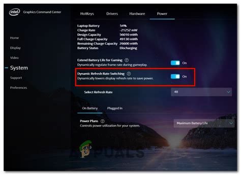 Enable Dynamic Refresh Rate On Windows Ddr Appuals Appuals
