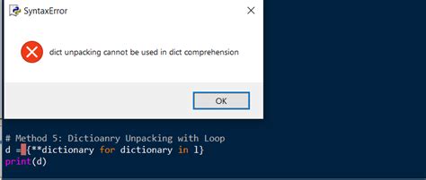 Python How To Join A List Of Dictionaries Into A Single One Be On