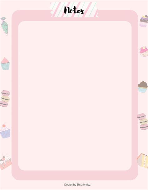 Cute Notepad Design By Me