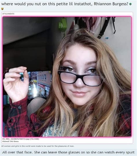 Where Would You Nut On Instathot Rhiannon Burgess Astryder356