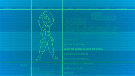 Opening Screen Captures Kim Possible Fan World