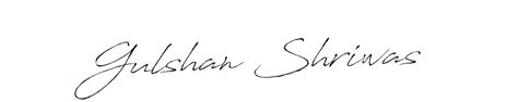 95 Gulshan Shriwas Name Signature Style Ideas Fine E Signature