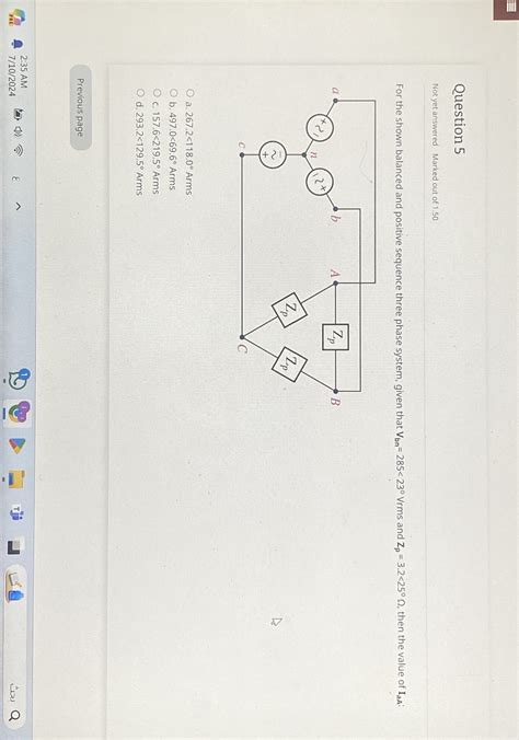 Solved Question 5not Yet Answered Marked Out Of 150for The