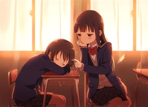 Jk、jc、js插画精选 01 By ぶち 哔哩哔哩