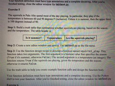 Solved Your Function Definition Must Have Type Annotations Chegg Com