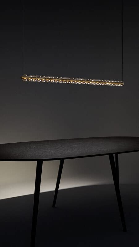 Loop Linear Pendant 2 Finishes Creative Lighting Solutions