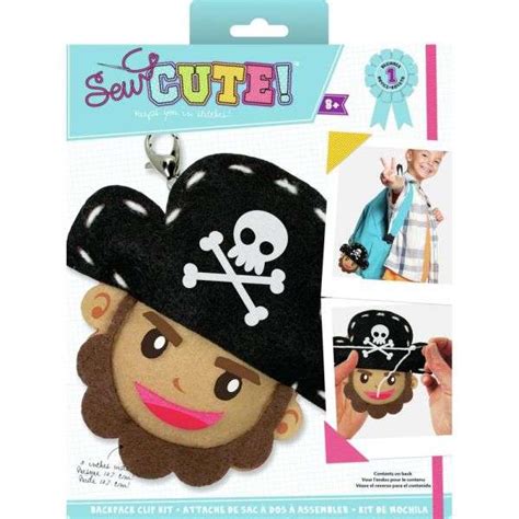 Sew Cute Needlepoint Kit Mini Pirate Dubais Arts And Crafts Scrapbooking Paper Crafting Cricut