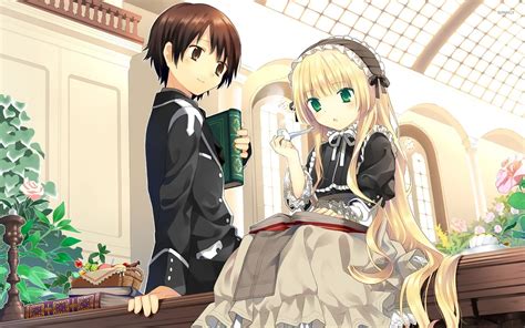 Kazuya Kujo And Victorique De Blois Wallpaper Anime Wallpapers 11997