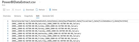 copy data from power bi through azure data factory synapse pipeline via managed identity