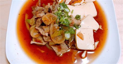 豆腐・豚肉・玉ねぎ 和風 By クックly93pm 【クックパッド】 簡単おいしいみんなのレシピが369万品