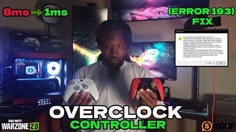 How To Overclock Your Controller On Pc Ps5 Xbox Ps4 Youtube