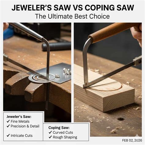 Jewelers Saw Vs Coping Saw The Ultimate Best Choice