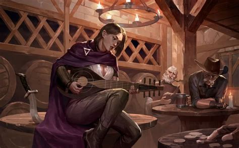 Bard In A Tavern Art By Me Imaginarycharacters Dnd Bard Bard 5e Medieval 3 High Fantasy