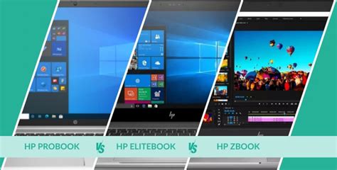 Hp Probook Vs Elitebook Vs Zbook