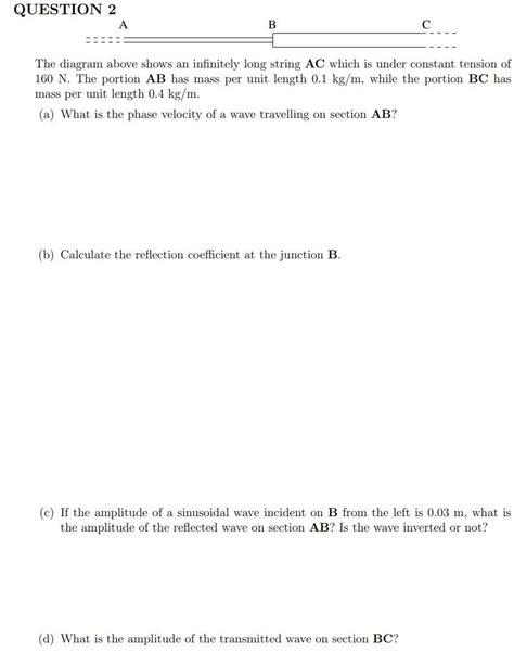 Solved Question 2 A B с The Diagram Above Shows An