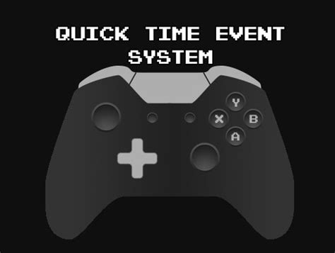Quick Time Event System Input Management Unity Asset Store