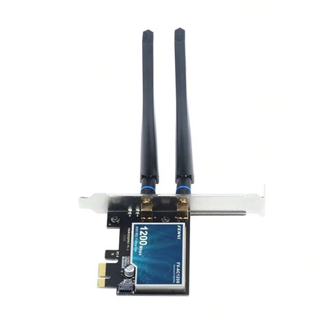 Fenvi Fv Ac1200 Desktop Pci E Wifi Card 1200m Dual Band 2 4ghz 5ghz 802 11ac Wireless Adapter Bt