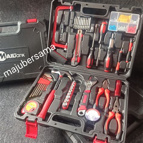 Alat Perlengkapan Perkakas Box Perkakas Set Jld Tool Kit Tols Kit Tool Box Tools Box Tool Set