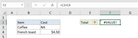 Value Excel A Quick Look At Its Meaning And Value Error Nsouly