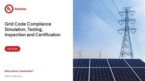 Grid Code Compliance Services Ul Solutions