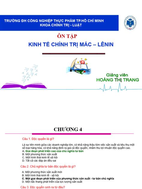Ôn TẬp Chuong 4 Ktct Pdf