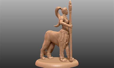 Free Stl File Lamia Lion Variant Tabletop Miniature・3d Printable Model To Download・cults