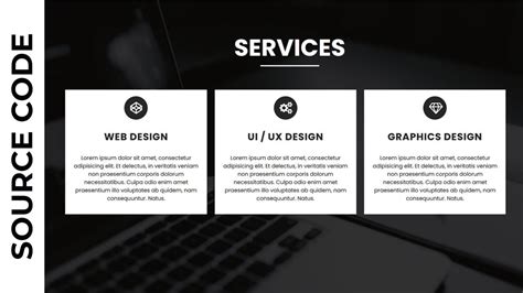 Responsive Services Section Design Using Html And Css Youtube
