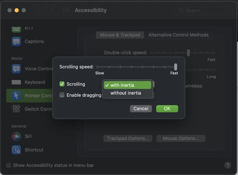 How To Disable Elastic Scrolling Apple Community