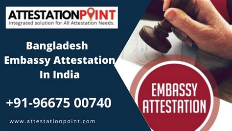 Bangladesh Embassy Attestation In India Certificate Attestation