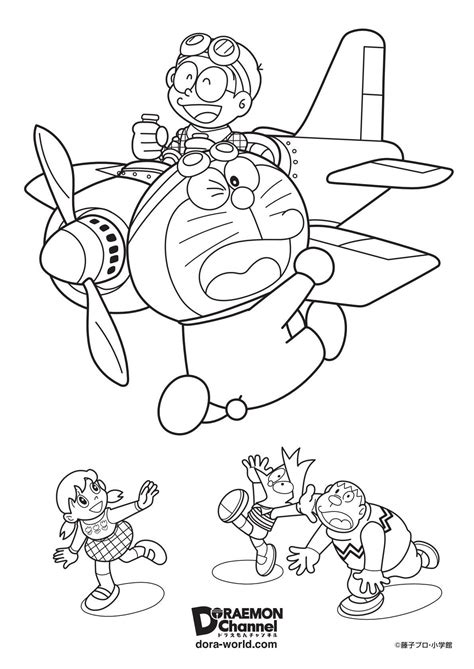 20 Doraemon Coloring Pages Free Pdf Printables Artofit