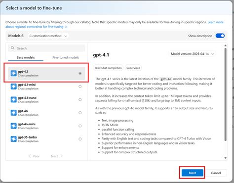 azure ai foundry モデルで azure openai を使用してモデルをカスタマイズする azure openai