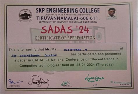 Keerthana Murugavel On Linkedin Hello Connections 🎉 Delighted To Share That I Have Participated