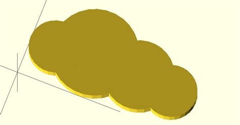 Openscad Cloud By AntonH Download Free STL Model Printables Com