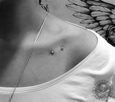The Collar Bone Piercing