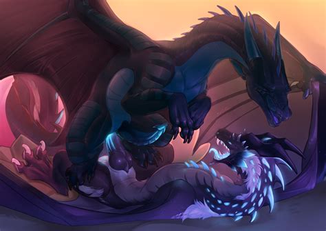 Rule 34 Anal Anal Sex Animal Genitalia Black Body Black Scales Blue Body Blue Horn Blue Penis