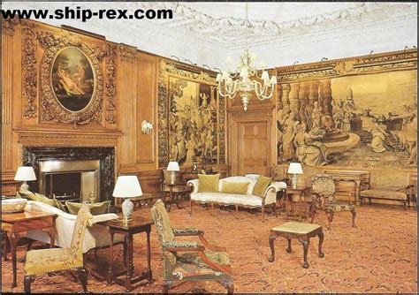 Palace Of Holyroodhouse Interior Postcard