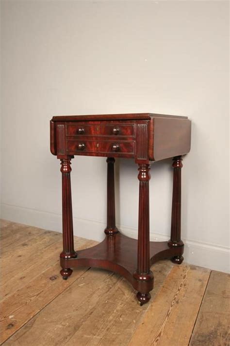 Superb Small Regency Side Sofa Table