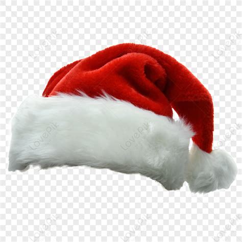 긴 머리 크리스마스 모자 머리 장식빨간클립 아트 Png 일러스트 무료 다운로드 Lovepik