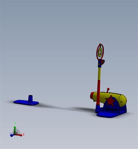 疯狂马戏团 Solidworks 2012 模型图纸免费下载 懒石网