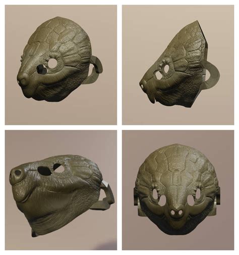 Snapping Turtle Mask 3d Renders By Dragonartist15 On Deviantart