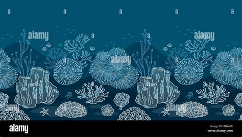 Coral Reef Substrate Stock Vector Images Alamy